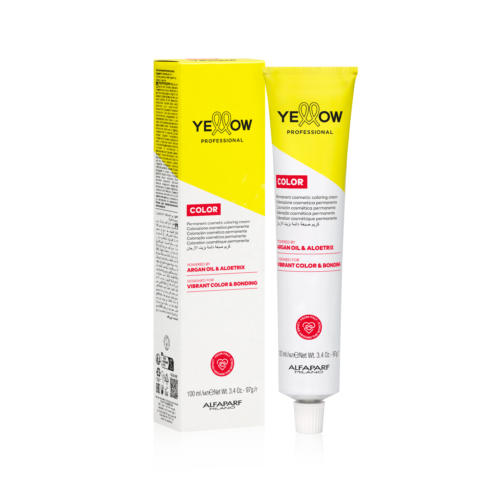 6 RUBIO OSCURO - Coloración cosmética permanente POTENCIADO CON ARGAN ...