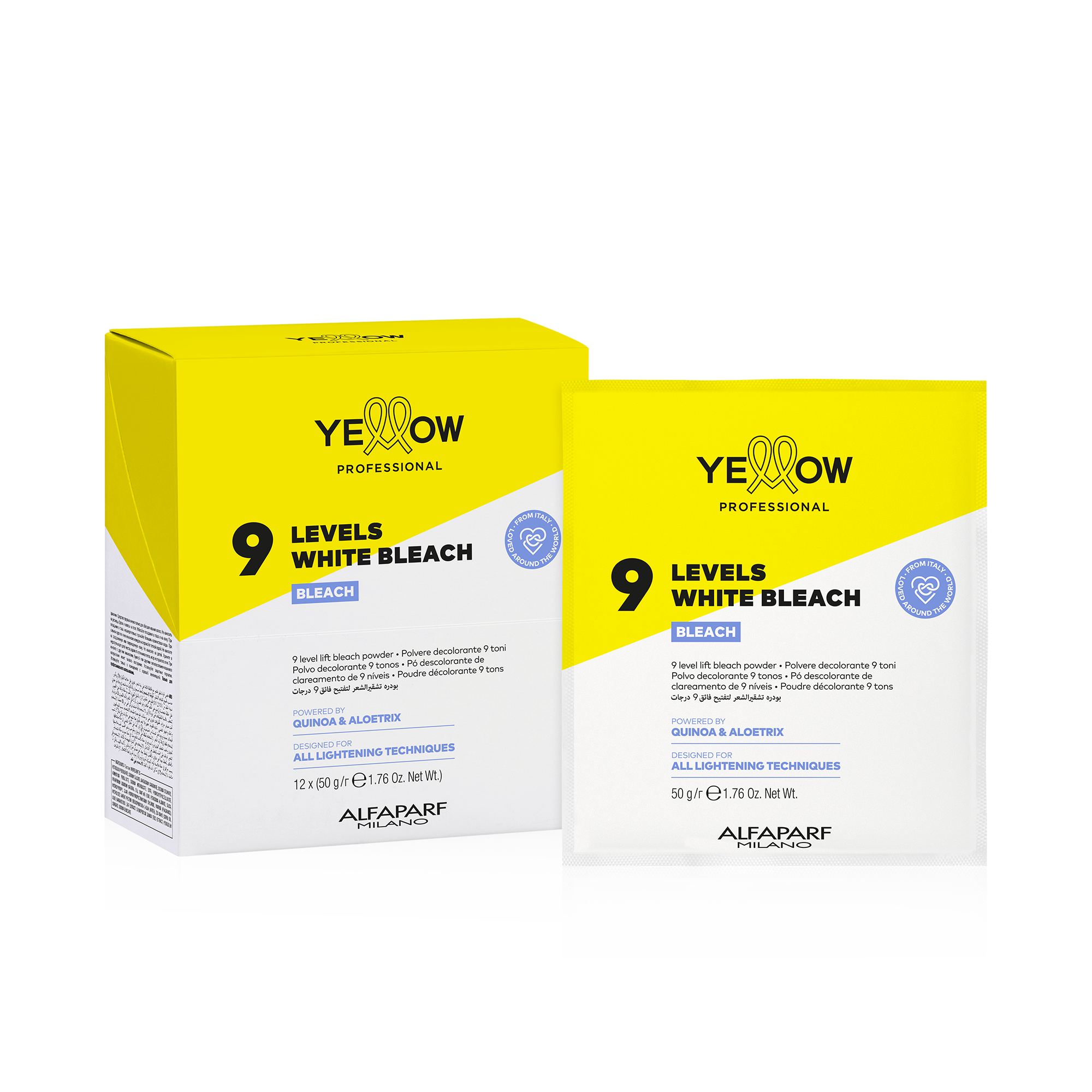 9 LEVELS WHITE BLEACH - Yellowpro