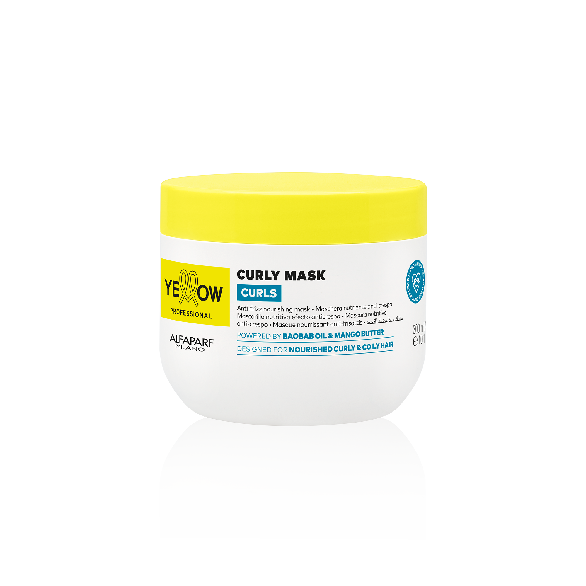 CURLY MASK - Yellowpro